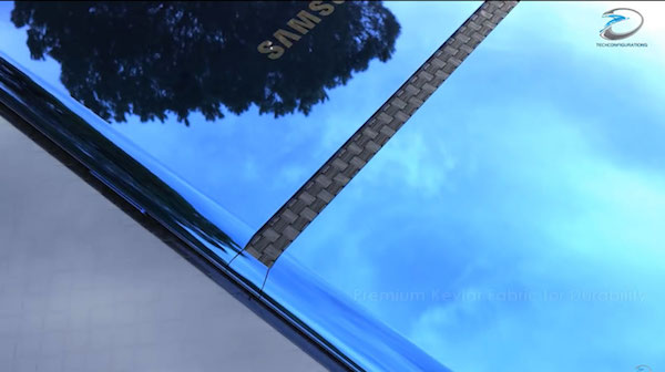 Samsung Galaxy Wing คอนเซ็ปต์มือถือพับจอได้ ความละเอียด 4K