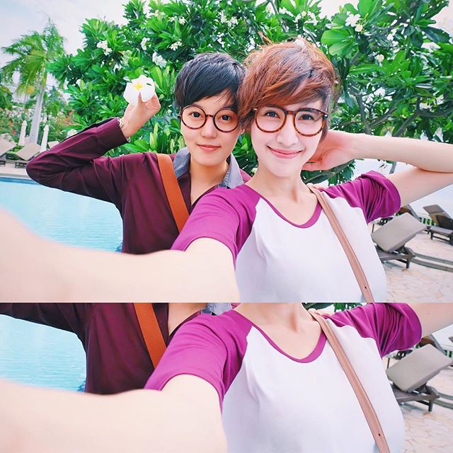 ชีวิตดี๊ดี 2 สาวมิสทิฟฟานี่ ไก่โต้ง-เบลล์ เปิดตัวคบแฟนทอม กระเทยมีแฟน ...