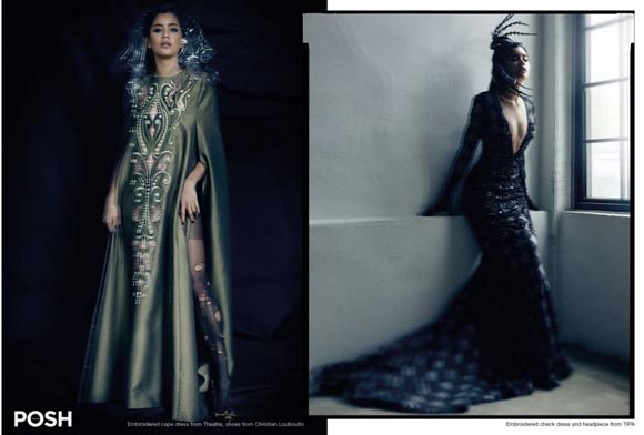 ปู ไปรยา ยิ่งโสดยิ่งแซ่บ ใส่ชุดแหวกอกลงปก Posh Magazine