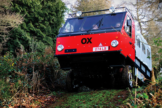OX รถบรรทุกประกอบได้ บรรจุกล่องพร้อมส่งกับแนวคิดสุดยิ่งใหญ่