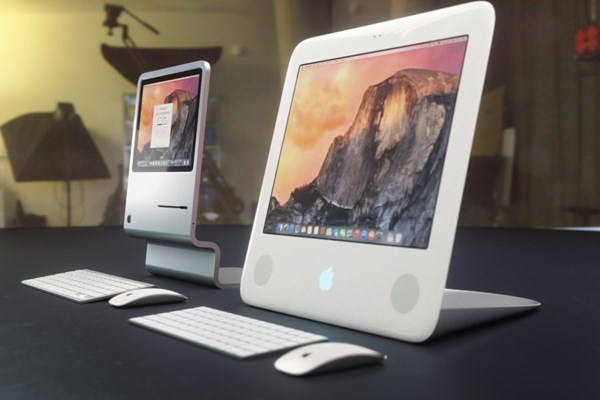 ชมภาพคอนเซ็ปต์ eMac สุดบางเฉียบ สเปคระดับ iMac