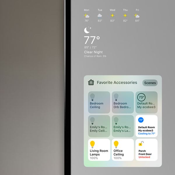 Apple Mirror คอนเซ็ปต์กระจกสุดล้ำ เป็นจอทัชสกรีน มี iOS 10 ในตัว