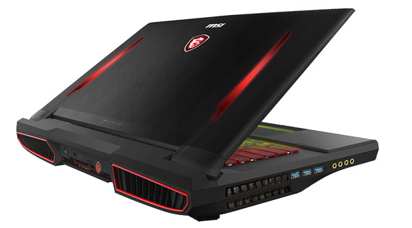 MSI GT75VR Titan โน้ตบุ๊กเกมมิ่งพร้อม Rapid Mechanical RGB Keyboard