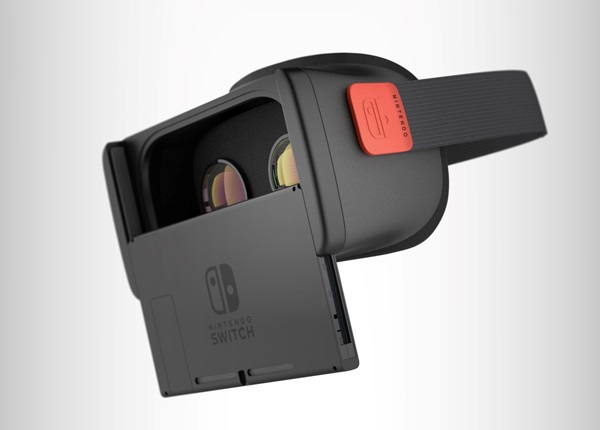 Nintendo Switch VR คอนเซ็ปต์อุปกรณ์ VR จากนินเทนโด