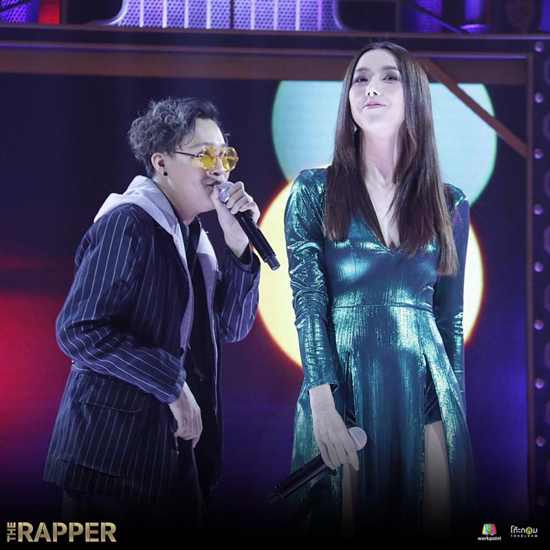 ไอซ์ อภิษฎา ออกลีลาร้องเพลงแร็พ เพราะจนโค้ชแย่งตัว ใน TheRapper