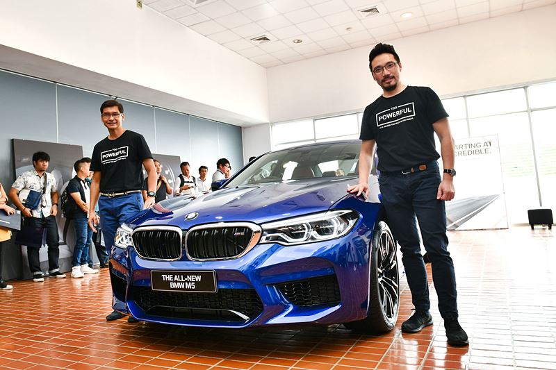 BMW M5 2018 เปิดราคา 13,339,000 บาท ขุมพลัง V8 เต็มเปี่ยมไปด้วยสมรรถนะ