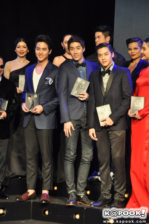 ZEN Stylish Awards 2014 เจมส์จิ-ต่อ ธนภพ พาเหรดรับรางวัลดารามีสไตล์