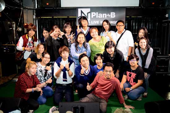 Plan-B บินลัดฟ้าแถลงข่าว Plan-B LIVE in Bangkok