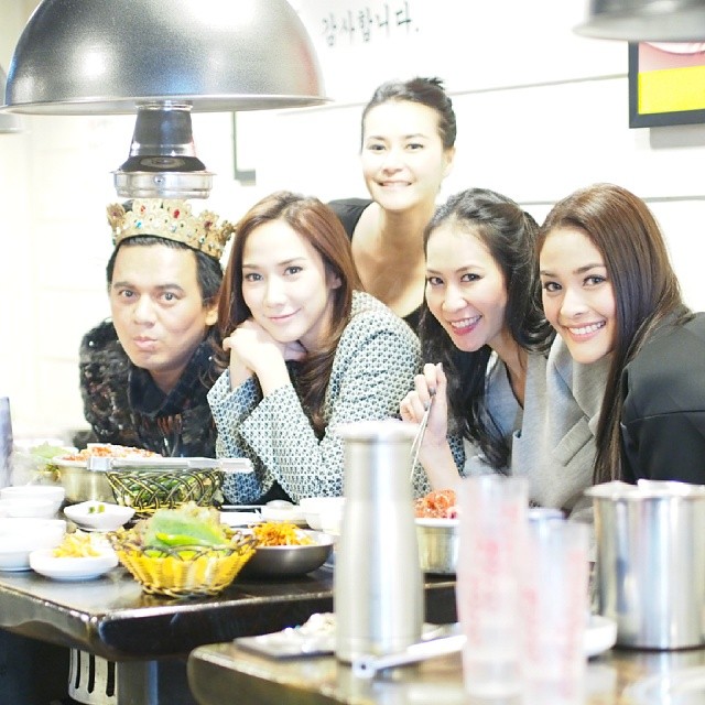 อั้ม พัชราภา และผองเพื่อน ร่วมก๊วนตะลุยเที่ยวเกาหลี