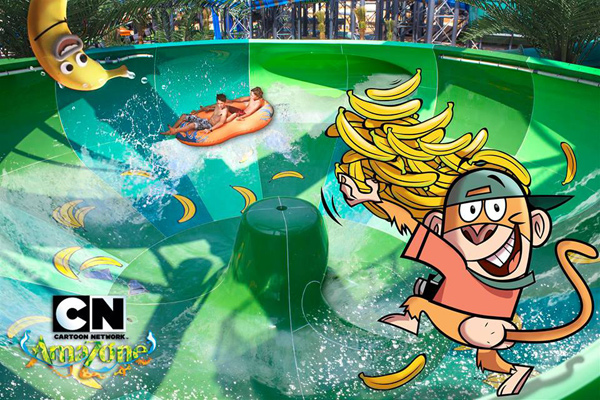 สวนน้ำ Cartoon Network Amazone จังหวัดชลบุรี