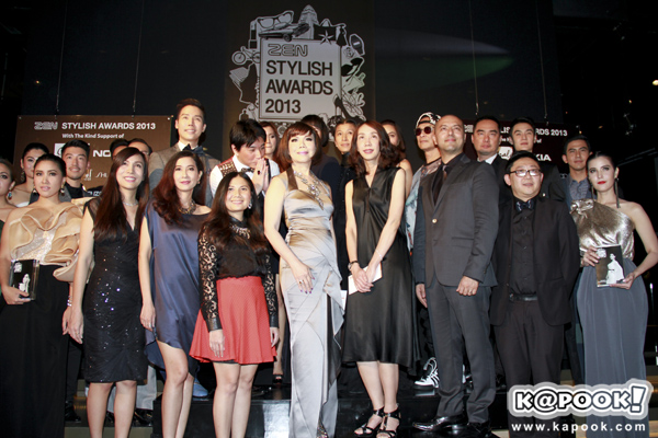 ปู คริส สวยเป๊ะ นำทัพดารารับรางวัลแต่งกายดี ZEN Stylish Awards