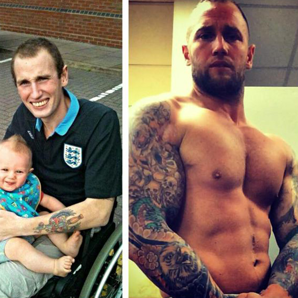 ทหารหนุ่มพิการขาชาวอังกฤษ ฟิตหุ่นจนชนะเลิศหนุ่มเพาะกาย